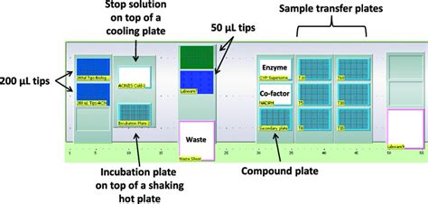 Tecan Liquid Handler Deck Layout For The Highthroughput Metabolic