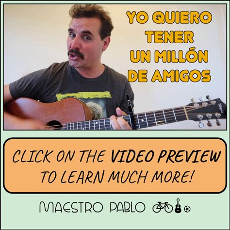 Un Millón De Amigos Song Video And Worksheets Classful
