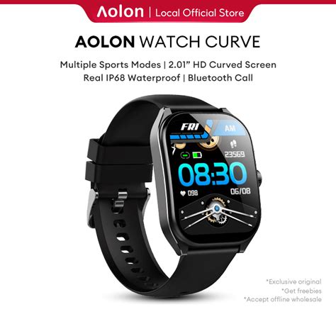 Aolon Curve Smart Watch Ip68 Waterproof Original Smartwatch Bluetooth