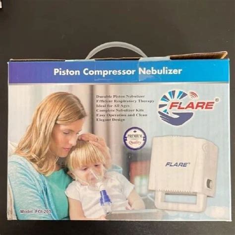 Flare Portable Piston Compressor Nebulizer For Hospital Size Compact At ₹ 850 Box In Kathua