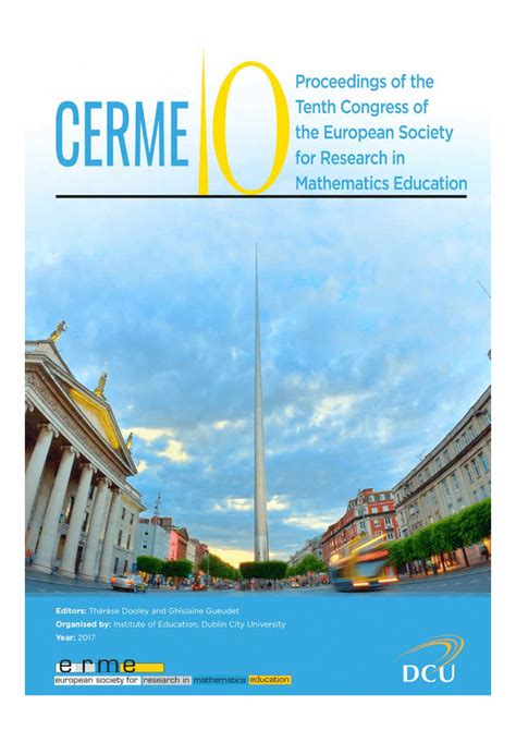 Pdf Functional Thinking And Generalisation In Third Year Of Primary