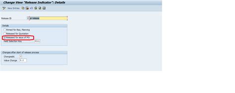 solved issue with pr release processing status sap community