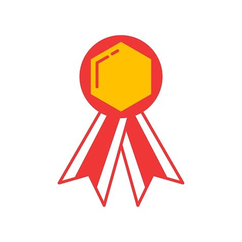 Premium Vector Award Medal Vector Illustration