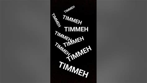 Timmeh Youtube