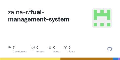 GitHub Zaina R Fuel Management System