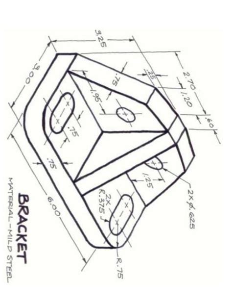 solved 1 draw three views front view top view and