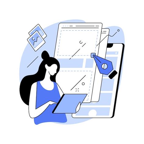 Premium Vector Ui And Ux Design Abstract Concept Vector Illustration