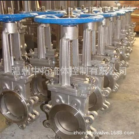 Pz73w 10nr不锈钢310s刀型闸阀dn150耐腐蚀手动耐高温刀闸阀dn500 阿里巴巴