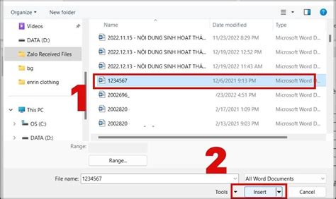 Cách Ghép File Word Từ Nhiều File Khác Nhau Nhanh đơn Giản