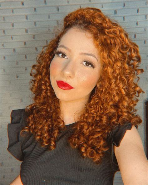 Cabelo Cacheado Ruivo 40 Fotos Tutoriais E Dicas De Cuidados