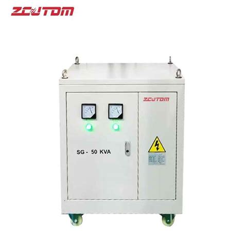 SG 50KVA Dry Three Phase Transformer Efficient Power