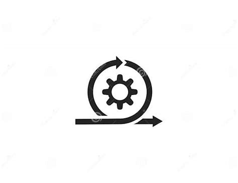 Agile Development Plan Icon Vector Illustration Stock Vector Illustration Of Arrow Icon