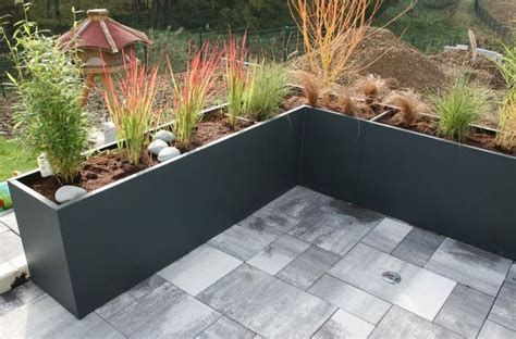 Ral 7016 Anthrazit Pflanztröge Kästen Deco Tech Ral 7016 Anthrazit Pflanztröge Kästen Deco Tech