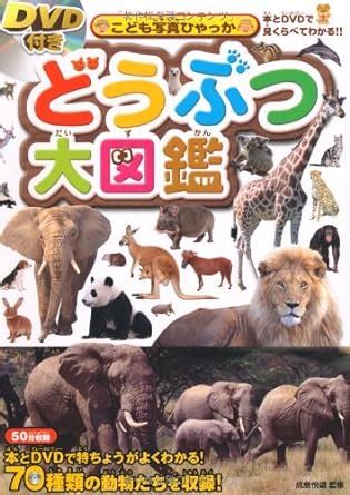 DVD付き どうぶつ大図鑑 DVD付 こども写真ひゃっか 9784522430248 Amazon au Books