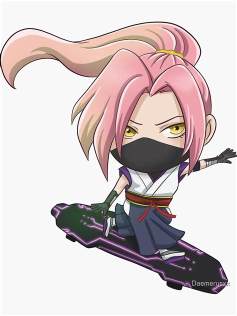 Kaoru Sakurayashiki Cherry Blossom Sk8 The Infinity Sticker For