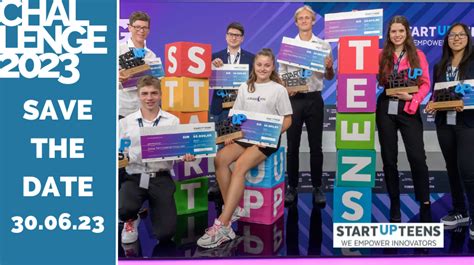 Save The Date Startup Teens Challenge Finale