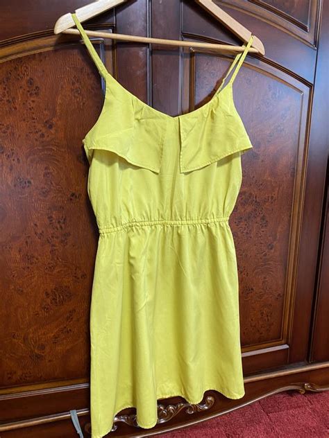 Легкий сарафан на бретельках гірчичний — ціна 260 грн у каталозі Сарафани Купити жіночі речі за