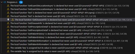 Duplicate Warnings In Problems Tab Issue Dotnet Vscode Csharp Github