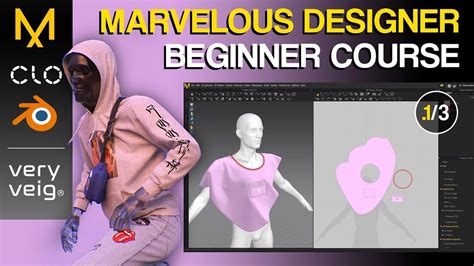 Marvelous Designer Beginner Course Part 1 The Basics Marvelous