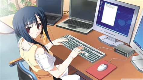 Anime Programming Wallpapers Top Free Anime Programming Backgrounds Wallpaperaccess
