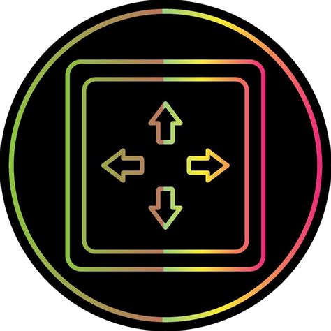 Fullscreen Line Gradient Due Color Icon 39266099 Vector Art At Vecteezy
