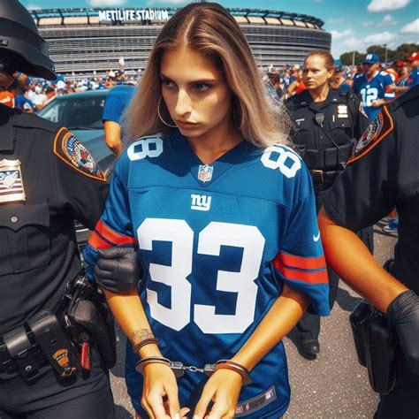 New York Giants Fan Arrested By Darkfoxai On Deviantart
