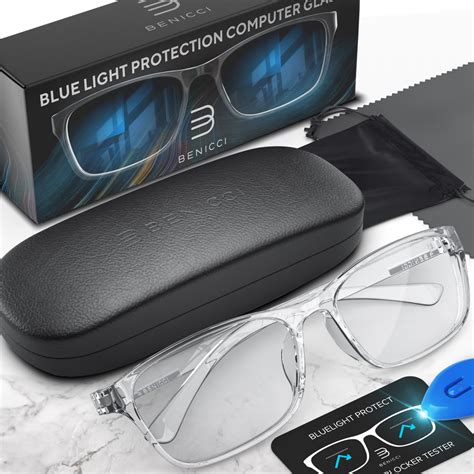 Stylish Blue Light Computer Blocking Glasses For Men And Women Ease