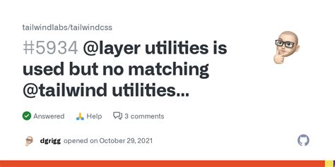 Layer Utilities Is Used But No Matching Tailwind Utilities Directive