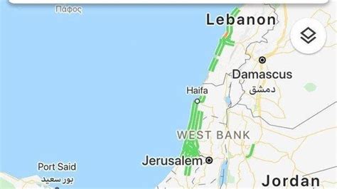KLARIFIKASI Soal Viral Peta Palestina Dihapus Google Maps Dan Apple