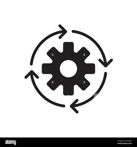 Workflow Icon Vector Editable Stroke For Graphic Design Logo Web Site