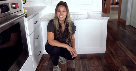 Crafty Woman Easily Converts Her Cabinet Shelves Into Roll Outs For Just