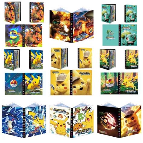 Ych 240 Cards Pokemon Album Book Collection Holder Pocket Pocket Anime