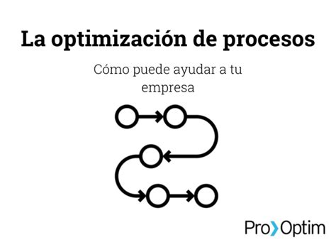 La optimización de procesos la clave de tu competitividad