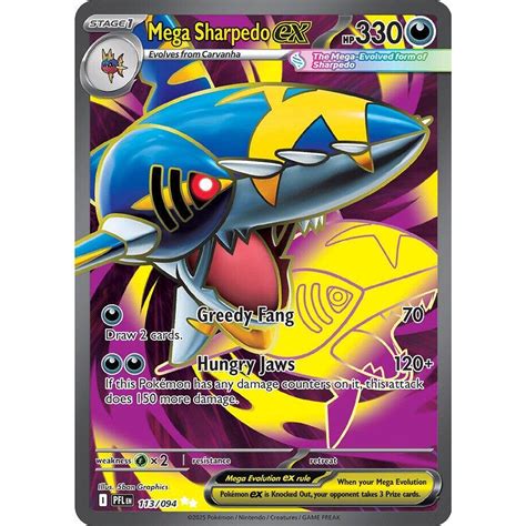 Mega Sharpedo Ex 113094