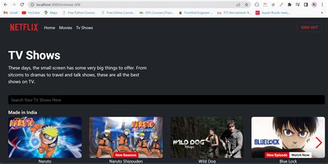 Github Habib7442netflix Clone Tried To Recreate Netflix Using React