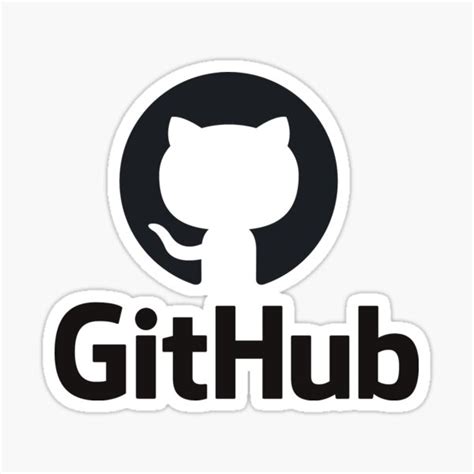Github Logo Sticker For Sale By Developerfriday Redbubble