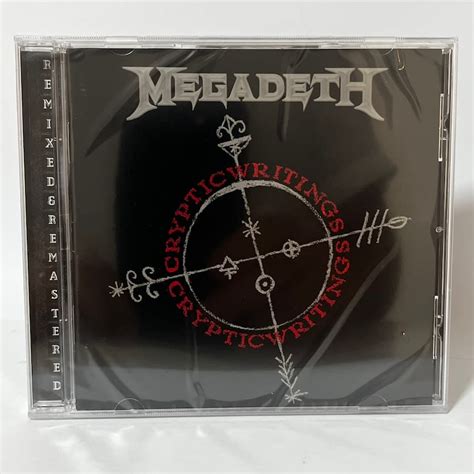 Megadeth Criptic Writings Remixed And Remastered Cd Solo Vinilos
