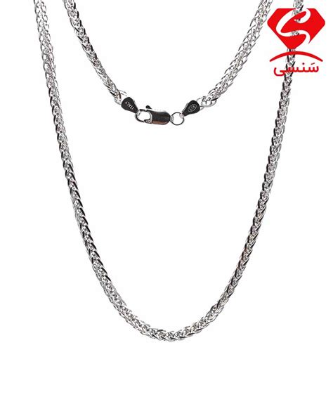 زنجیر نقره مدل میرو 55 سانت خرید نقره جات اصل فروش نقره جواهرات نقره با کیفیت نقره فروشی