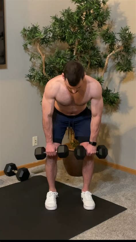 Here Are A Few Clips From A Home Back And Bicep Workout This Workout Is