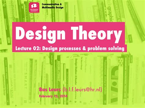 design theory lecture 02 design processes and problem solving pdf