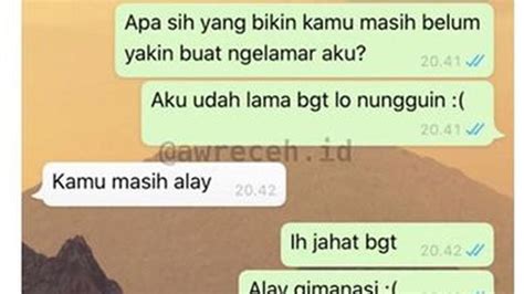 Chat Pacar Terlalu Jujur Ini Bikin Nyesek Bacanya Hot Liputan Com
