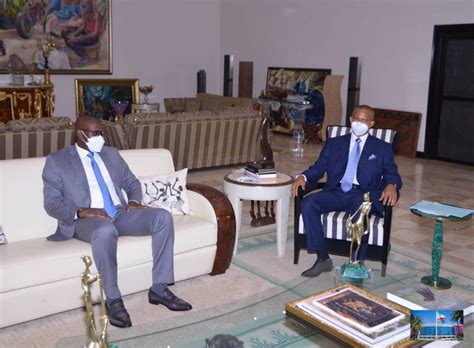 RDC Moise Katumbi a échangé avec le Gouverneur du Haut Katanga Jacques