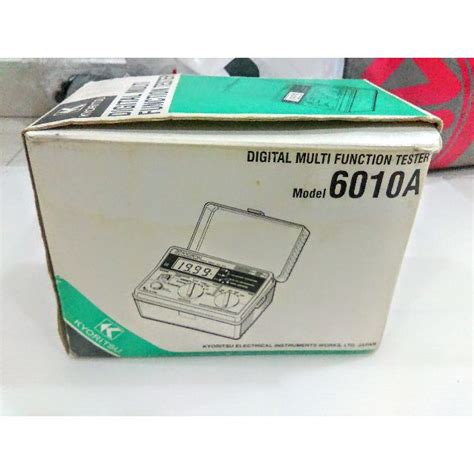 Reserved Kyoritsu 6010a Digital Multifunction Tester Everything Else