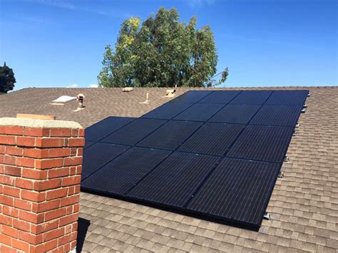 Composition Shingle Roof Solar System Project By T And G Roofing And