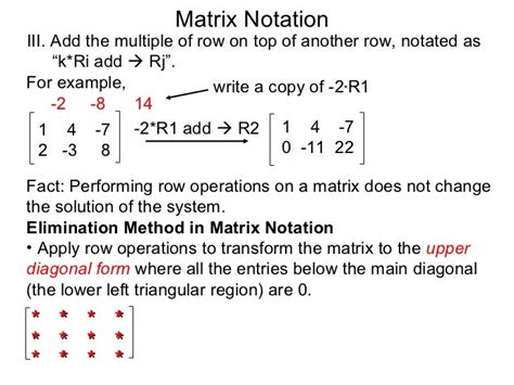 4 5 Matrix Notation