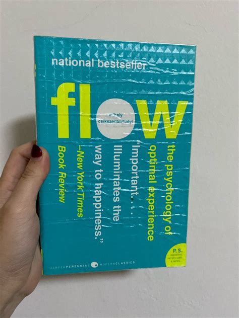 Flow Mihaly Csikszentmihalyi Hobbies And Toys Books And Magazines