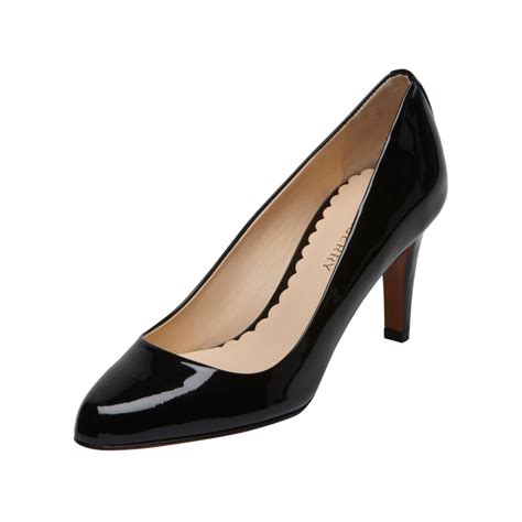 Mulberry Mid Heel Pump In Black Lyst