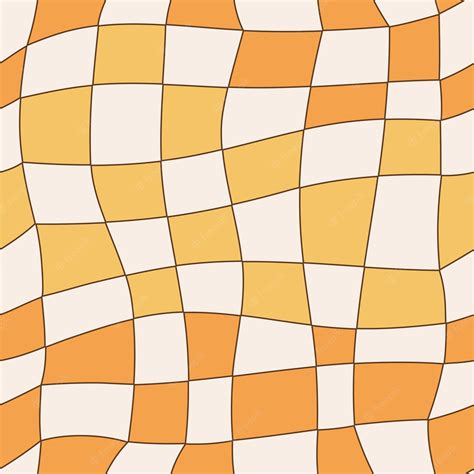 Premium Vector Seamless Pattern Psychedelic Groovy Background In Style Retro 1970s