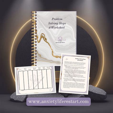 Problem Solving Worksheet D Anxiety Life Restart
