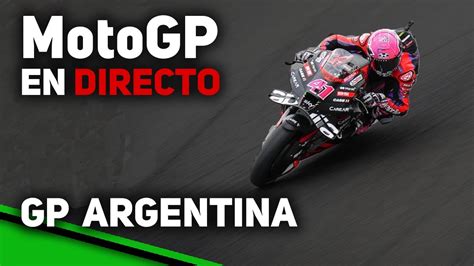 MOTOGP DIRECTO GP De Argentina YouTube